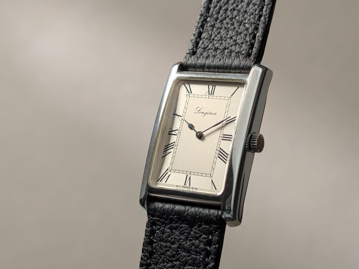 Longines Tank Ref. 5174 Jubiläumsmodell 150 Jahre 925er Silber – 10bps